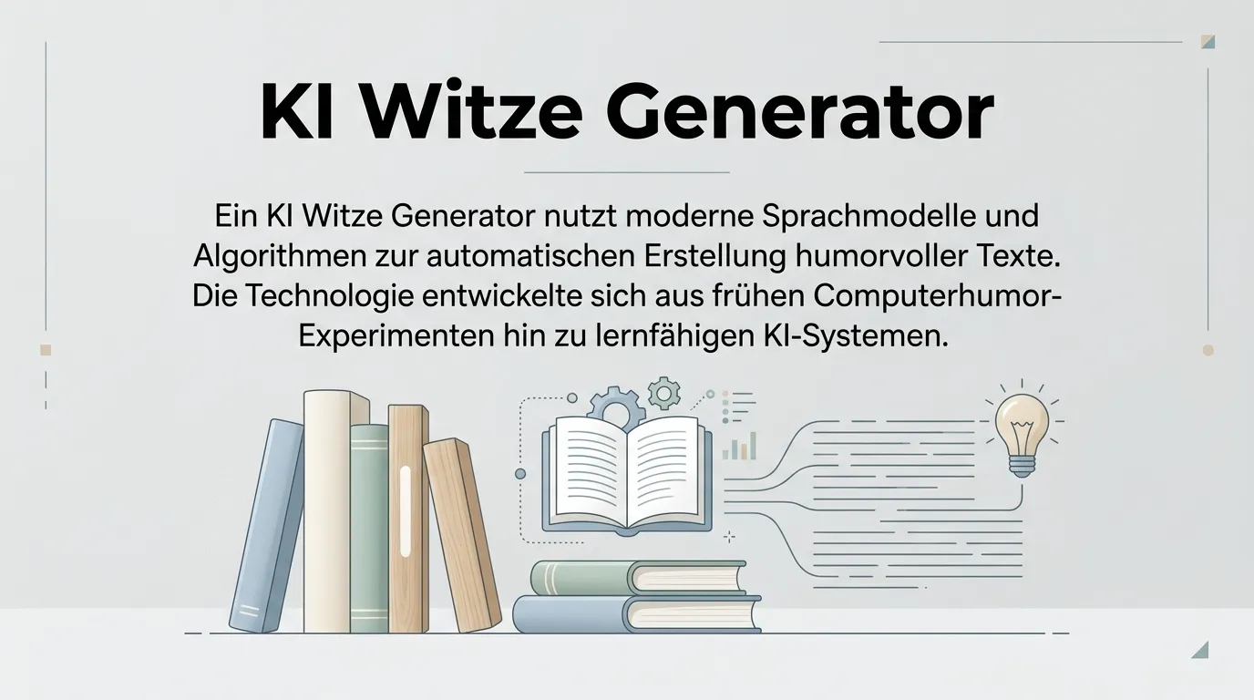 😂 KI Witze Generator – 120 geniale Wortspiele & Einzeiler zum Lachen